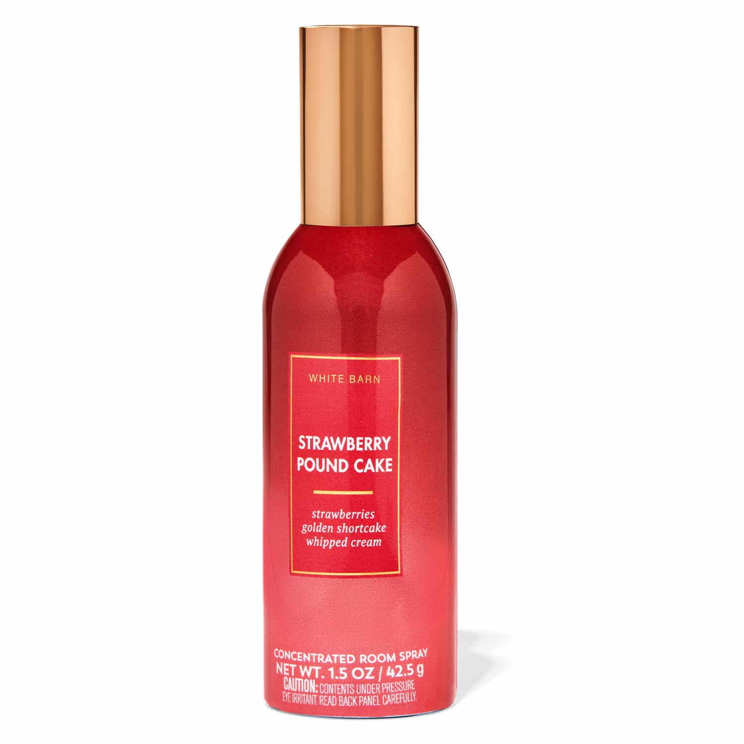 Bath & Body Works STRAWBERRY POUND CAKE Spray chambre